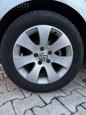 Grey Volkswagen Golf Plus 2007 in Balvi, with an engine capacity of 1.90 L and mileage of 256 thousand km for 2250 €, photo 10 on AUTOMOTO.COM.LV