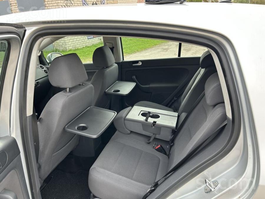 Pelēks Volkswagen Golf Plus 2007 Liepāja, ar dzinēja tilpumu 1.90 L un nobraukumu 0 tūkst. km par 3300 €, foto 16 vietnē AUTOMOTO.COM.LV