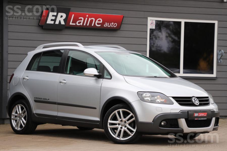 Grey Volkswagen Golf Plus 2007 in Tukums, with an engine capacity of 1.90 L and mileage of 212 thousand km for 5500 €, photo 6 on AUTOMOTO.COM.LV