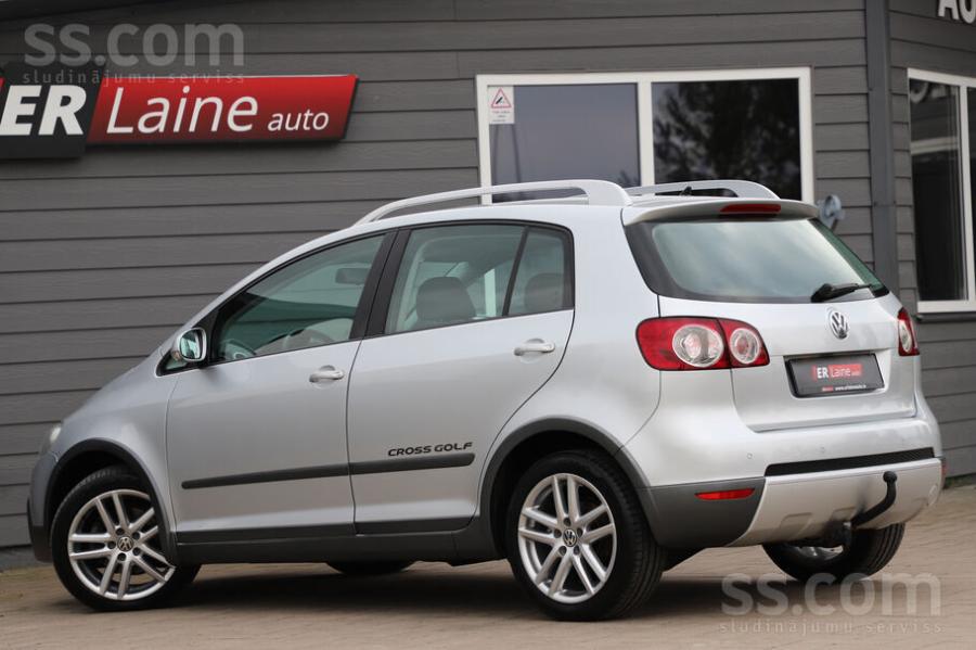 Grey Volkswagen Golf Plus 2007 in Tukums, with an engine capacity of 1.90 L and mileage of 212 thousand km for 5500 €, photo 7 on AUTOMOTO.COM.LV