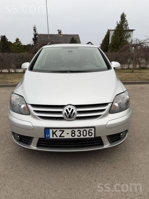 Grey Volkswagen Golf Plus 2008 in Preili, with an engine capacity of 1.40 L and mileage of 126 thousand km for 3500 €, photo  on AUTOMOTO.COM.LV
