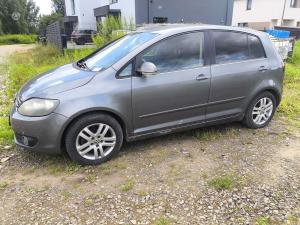 Grey Volkswagen Golf Plus 2008 in Vilnius, with an engine capacity of 1.90 L and mileage of 388 thousand km for 600 €, photo 5 on AUTOMOTO.COM.LV