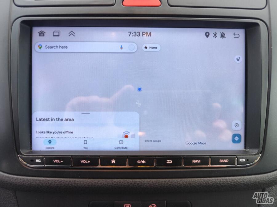 Серый Фольксваген Гольф Плюс 2009 в Шяуляй, объемом двигателя 1.40 л и пробегом 260 тыс. км за 3800 €, фото 16 на AUTOMOTO.COM.LV