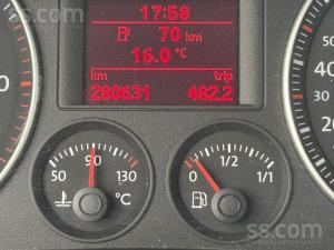 Grey Volkswagen Golf Plus 2009 in Ogre, with an engine capacity of 2.00 L and mileage of 280 thousand km for 5500 €, photo 25 on AUTOMOTO.COM.LV