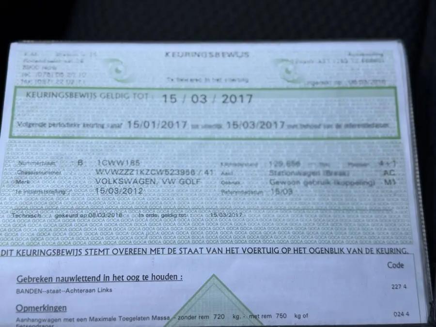 Grey Volkswagen Golf Plus 2012 in Riga, with an engine capacity of 1.60 L and mileage of 179 thousand km for 4700 €, photo 17 on AUTOMOTO.COM.LV