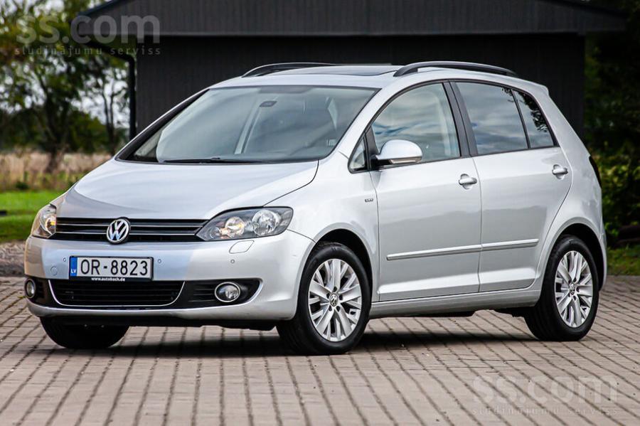 Pelēks Volkswagen Golf Plus 2013 Tukums, ar dzinēja tilpumu 1.20 L un nobraukumu 0 tūkst. km par 4690 €, foto 1 vietnē AUTOMOTO.COM.LV
