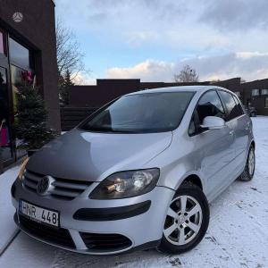 Grey Volkswagen Golf Plus 2005 in Kaisiadorys, with an engine capacity of 1.97 L and mileage of 383 thousand km for 2150 €, photo  on AUTOMOTO.COM.LV
