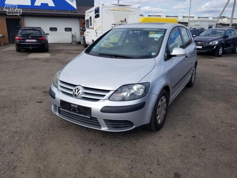 Pelēks Volkswagen Golf Plus 2005 Kauņa, ar dzinēja tilpumu 1.90 L un nobraukumu 390 tūkst. km par 1250 €, foto 1 vietnē AUTOMOTO.COM.LV