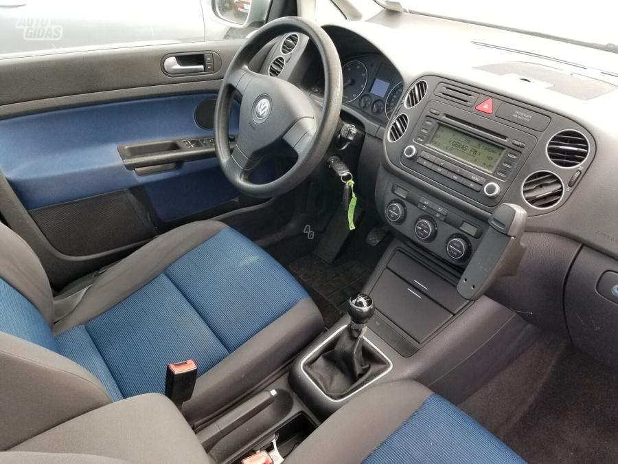 Pelēks Volkswagen Golf Plus 2005 Kauņa, ar dzinēja tilpumu 1.90 L un nobraukumu 390 tūkst. km par 1250 €, foto 9 vietnē AUTOMOTO.COM.LV
