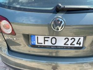 Grey Volkswagen Golf Plus 2005 in Utena, with an engine capacity of 1.90 L and mileage of 169 thousand km for 2500 €, photo 18 on AUTOMOTO.COM.LV