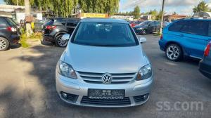 Grey Volkswagen Golf Plus 2005 in Riga, with an engine capacity of 1.90 L and mileage of 287 thousand km for 950 €, photo  on AUTOMOTO.COM.LV
