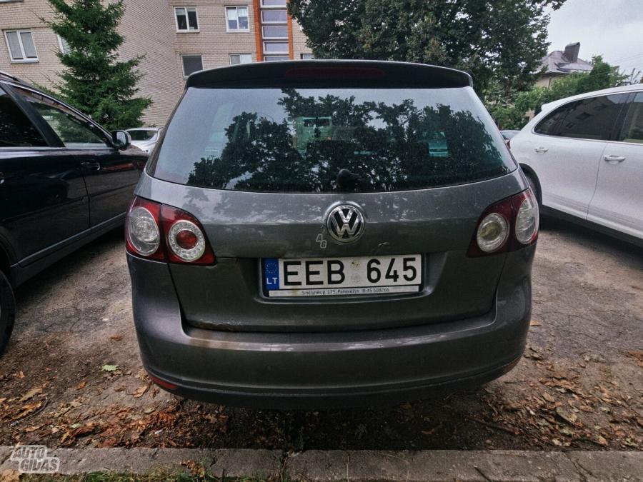 Pelēks Volkswagen Golf Plus 2005 Kauņa, ar dzinēja tilpumu 1.90 L un nobraukumu 270 tūkst. km par 525 €, foto 5 vietnē AUTOMOTO.COM.LV