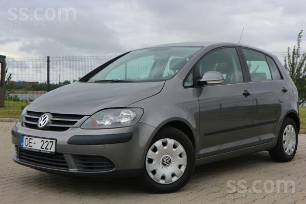 Grey Volkswagen Golf Plus 2006 in Riga, with an engine capacity of 1.90 L and mileage of 228 thousand km for 5700 €, photo 4 on AUTOMOTO.COM.LV