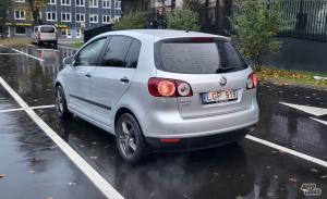 Grey Volkswagen Golf Plus 2006 in Kaunas, with an engine capacity of 1.60 L and mileage of 217 thousand km for 1700 €, photo 4 on AUTOMOTO.COM.LV