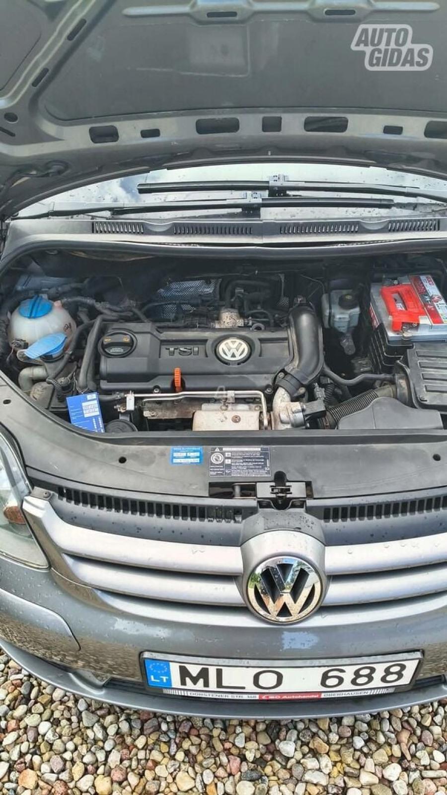 Grey Volkswagen Golf Plus 2008 in Vilnius, with an engine capacity of 1.40 L and mileage of 188 thousand km for 3850 €, photo 8 on AUTOMOTO.COM.LV