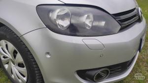 Grey Volkswagen Golf Plus 2010 in Vilnius, with an engine capacity of 1.60 L and mileage of 258 thousand km for 4350 €, photo 7 on AUTOMOTO.COM.LV