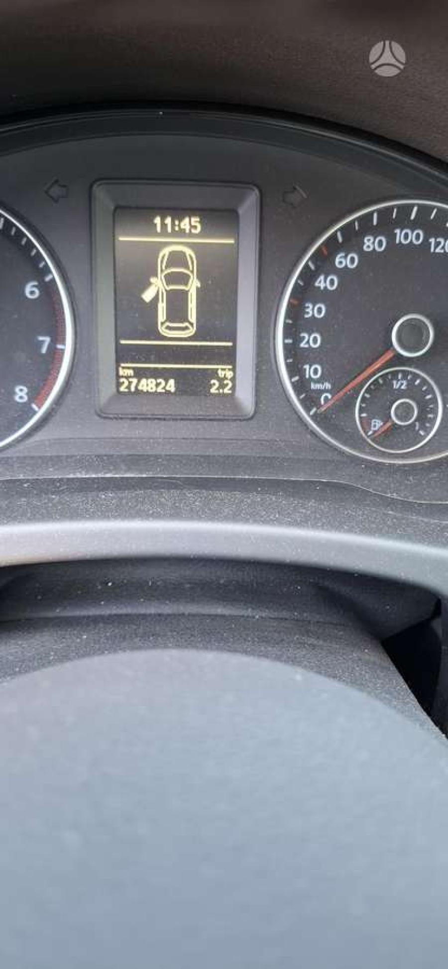 Grey Volkswagen Golf Plus 2010 in Kaunas, with an engine capacity of 1.40 L and mileage of 275 thousand km for 2500 €, photo 8 on AUTOMOTO.COM.LV
