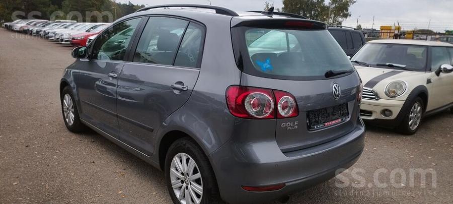 Pelēks Volkswagen Golf Plus 2012 Rīga, ar dzinēja tilpumu 1.20 L un nobraukumu 0 tūkst. km par 6100 €, foto 8 vietnē AUTOMOTO.COM.LV