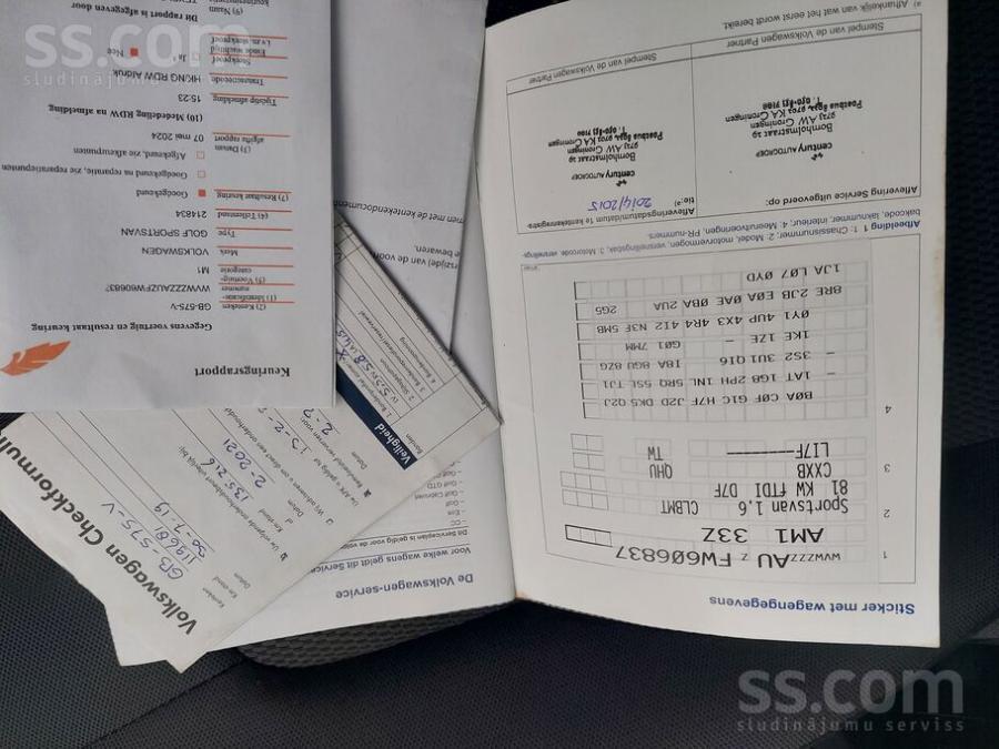 Grey Volkswagen Golf Plus 2015 in Riga, with an engine capacity of 1.60 L and mileage of 0 thousand km for 6995 €, photo 30 on AUTOMOTO.COM.LV