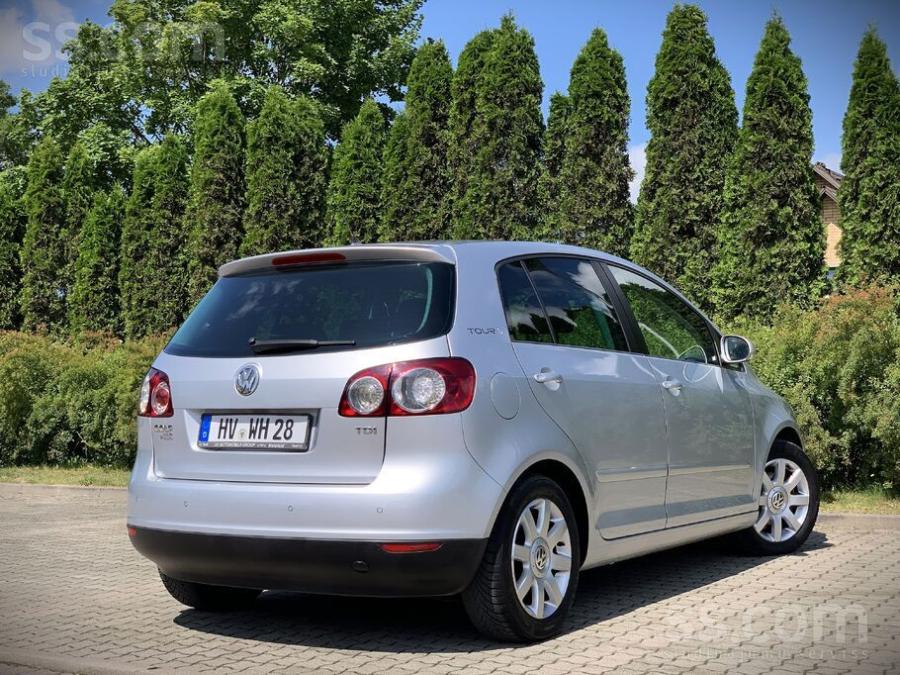 Volkswagen Golf Plus 2007 in Jelgava, with an engine capacity of 1.90 L and mileage of 290 thousand km for 6990 €, photo 4 on AUTOMOTO.COM.LV
