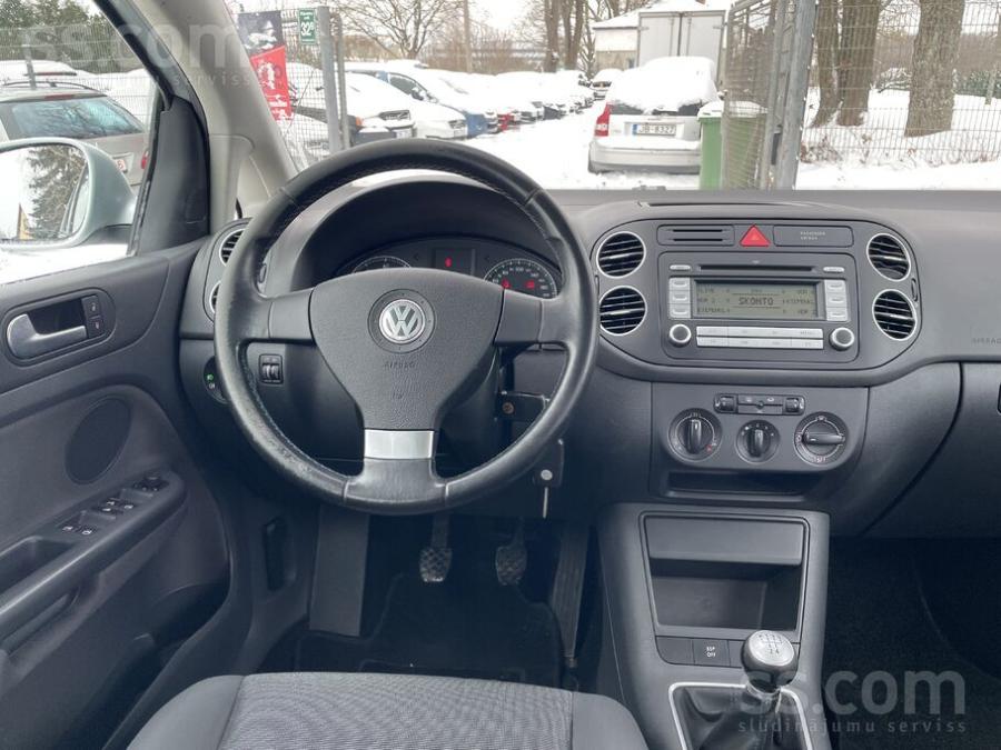 Volkswagen Golf Plus 2007 in Riga, with an engine capacity of 1.60 L and mileage of 168 thousand km for 3390 €, photo 20 on AUTOMOTO.COM.LV