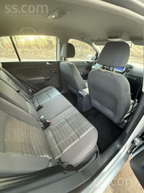 Volkswagen Golf Plus 2007 Ludza, ar dzinēja tilpumu 1.90 L un nobraukumu 328 tūkst. km par 3690 €, foto 10 vietnē AUTOMOTO.COM.LV