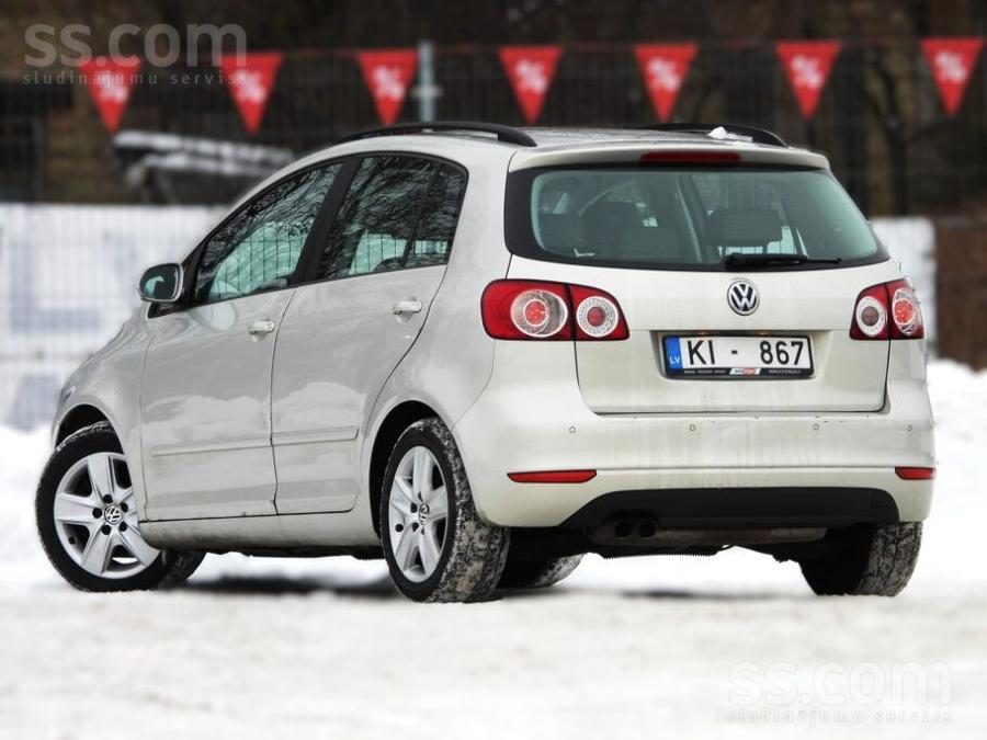 Volkswagen Golf Plus 2009 in Riga, with an engine capacity of 1.40 L and mileage of 267 thousand km for 4490 €, photo 6 on AUTOMOTO.COM.LV