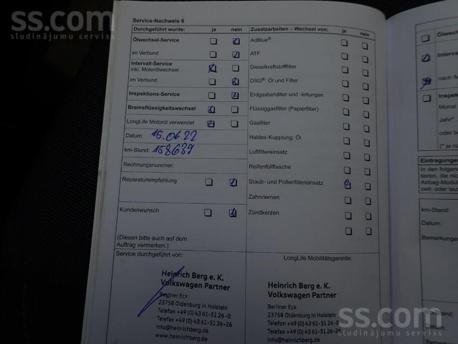 Фольксваген Гольф Плюс 2011 в Лиепая, объемом двигателя 1.40 л и пробегом 175 тыс. км за 2100 €, фото 16 на AUTOMOTO.COM.LV