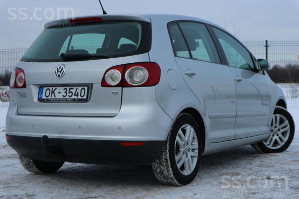 Volkswagen Golf Plus 2006 in Riga, with an engine capacity of 1.60 L and mileage of 238 thousand km for 3350 €, photo 7 on AUTOMOTO.COM.LV
