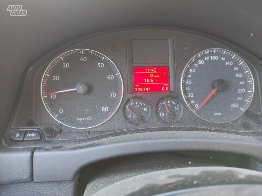 Volkswagen Golf Plus 2007 in Kaunas, with an engine capacity of 1.60 L and mileage of 336 thousand km for 1400 €, photo 12 on AUTOMOTO.COM.LV