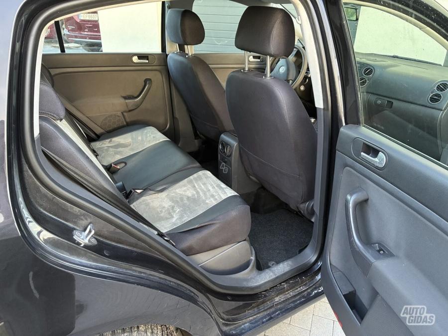 Volkswagen Golf Plus 2007 in Palanga, with an engine capacity of 1.90 L and mileage of 280 thousand km for 2499 €, photo 10 on AUTOMOTO.COM.LV