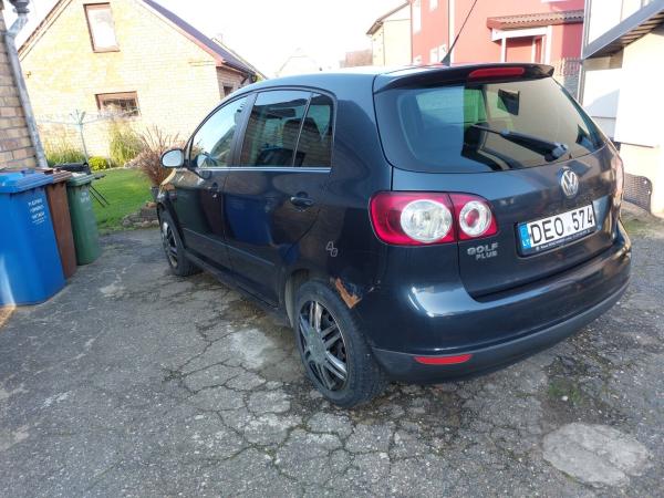 Volkswagen Golf Plus 2007 Kelmė, ar dzinēja tilpumu 1.90 L un nobraukumu 343 tūkst. km par 950 €, foto 4 vietnē AUTOMOTO.COM.LV