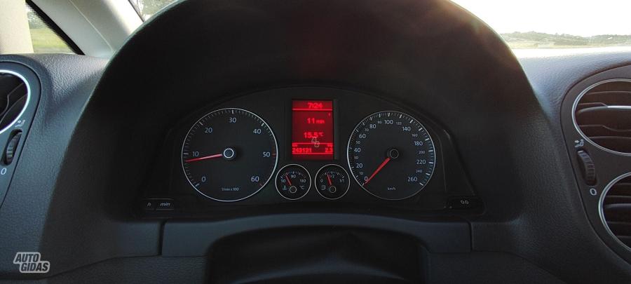 Volkswagen Golf Plus 2008 in Telschi, with an engine capacity of 1.90 L and mileage of 243 thousand km for 2300 €, photo 20 on AUTOMOTO.COM.LV