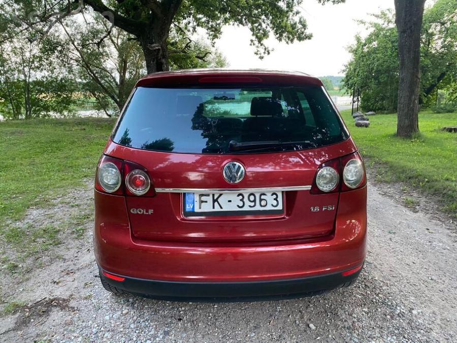 Sarkans Volkswagen Golf Plus 2005 Jelgava, ar dzinēja tilpumu 1.60 L un nobraukumu 278 tūkst. km par 1750 €, foto 6 vietnē AUTOMOTO.COM.LV