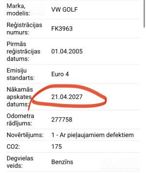 Sarkans Volkswagen Golf Plus 2005 Jelgava, ar dzinēja tilpumu 1.60 L un nobraukumu 278 tūkst. km par 1750 €, foto 16 vietnē AUTOMOTO.COM.LV