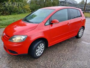 Red Volkswagen Golf Plus 2006 in Riga, with an engine capacity of 1.90 L and mileage of 295 thousand km for 2890 €, photo  on AUTOMOTO.COM.LV
