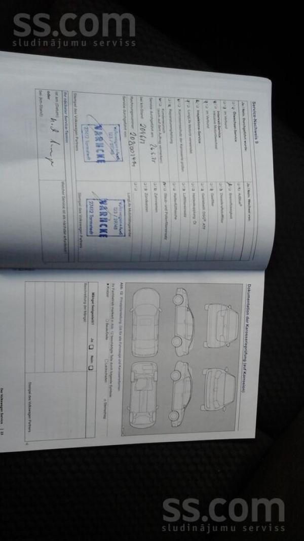 Red Volkswagen Golf Plus 2013 in Ogre, with an engine capacity of 1.20 L and mileage of 208 thousand km for 4590 €, photo 10 on AUTOMOTO.COM.LV