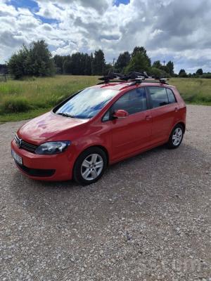 Red Volkswagen Golf Plus 2009 in Kuldiga, with an engine capacity of 1.40 L and mileage of 157 thousand km for 4450 €, photo  on AUTOMOTO.COM.LV