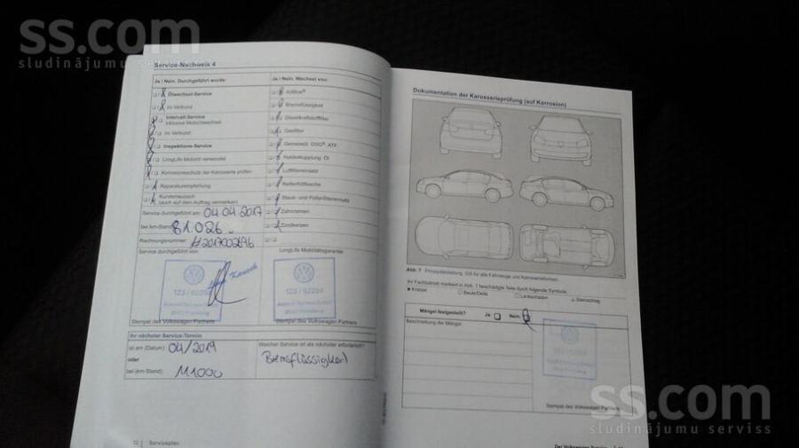 Red Volkswagen Golf Plus 2013 in Ogre, with an engine capacity of 1.20 L and mileage of 209 thousand km for 4050 €, photo 17 on AUTOMOTO.COM.LV