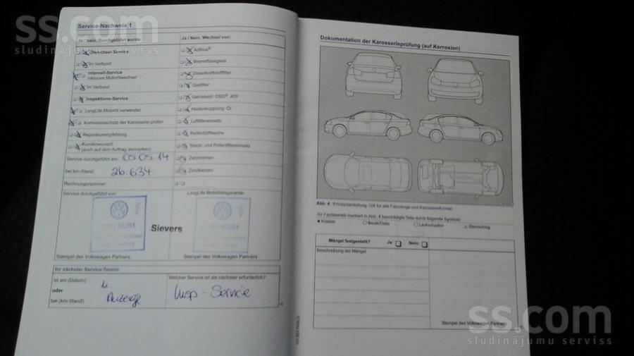 Red Volkswagen Golf Plus 2013 in Ogre, with an engine capacity of 1.20 L and mileage of 209 thousand km for 4050 €, photo 19 on AUTOMOTO.COM.LV