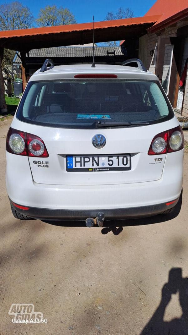 Balts Volkswagen Golf Plus 2007 Pasvalys, ar dzinēja tilpumu 1.90 L un nobraukumu 385 tūkst. km par 1600 €, foto 2 vietnē AUTOMOTO.COM.LV