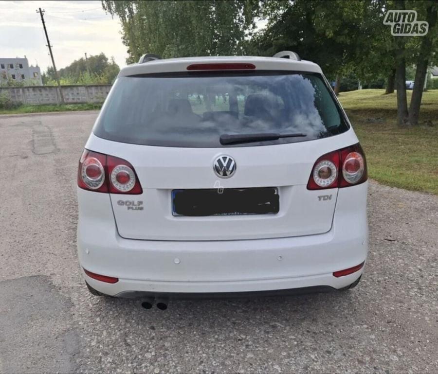 Balts Volkswagen Golf Plus 2009 Ukmergė, ar dzinēja tilpumu 2.00 L un nobraukumu 308 tūkst. km par 3600 €, foto 5 vietnē AUTOMOTO.COM.LV