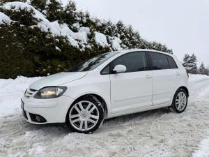Balts Volkswagen Golf Plus 2009 Viļņa, ar dzinēja tilpumu 1.39 L un nobraukumu 180 tūkst. km par 2450 €, foto  vietnē AUTOMOTO.COM.LV