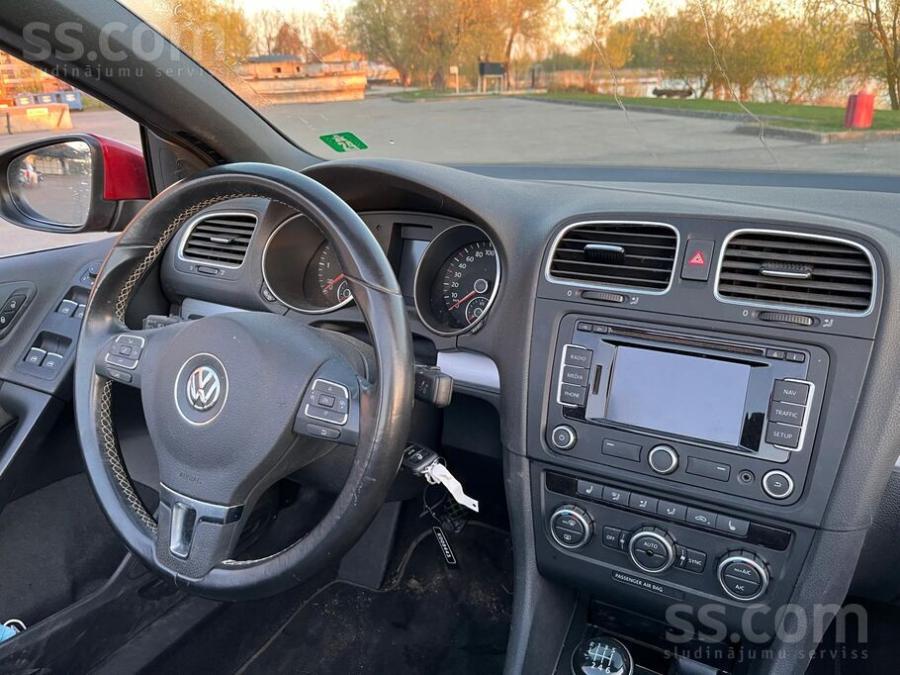 Sarkans Volkswagen Golf 2014 Rīga, ar dzinēja tilpumu 2.00 L un nobraukumu 114 tūkst. km par 7500 €, foto 8 vietnē AUTOMOTO.COM.LV
