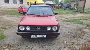 Красный Фольксваген Гольф 1985 в Айзкраукле, объемом двигателя 1.60 л и пробегом 180 тыс. км за 700 €, фото  на AUTOMOTO.COM.LV