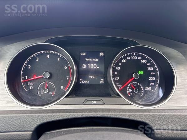 Sarkans Volkswagen Golf 2014 Rīga, ar dzinēja tilpumu 1.40 L un nobraukumu 212 tūkst. km par 7250 €, foto 8 vietnē AUTOMOTO.COM.LV