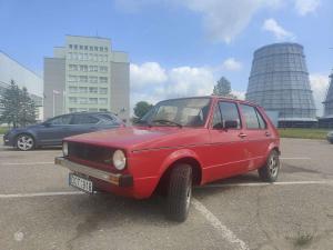 Sarkans Volkswagen Golf 1979 Mažeikiai, ar dzinēja tilpumu 1.57 L un nobraukumu 360 tūkst. km par 3500 €, foto 4 vietnē AUTOMOTO.COM.LV
