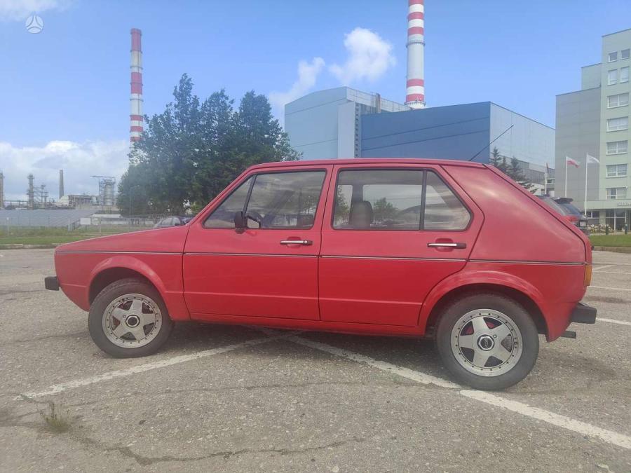 Sarkans Volkswagen Golf 1979 Mažeikiai, ar dzinēja tilpumu 1.57 L un nobraukumu 360 tūkst. km par 3500 €, foto 6 vietnē AUTOMOTO.COM.LV
