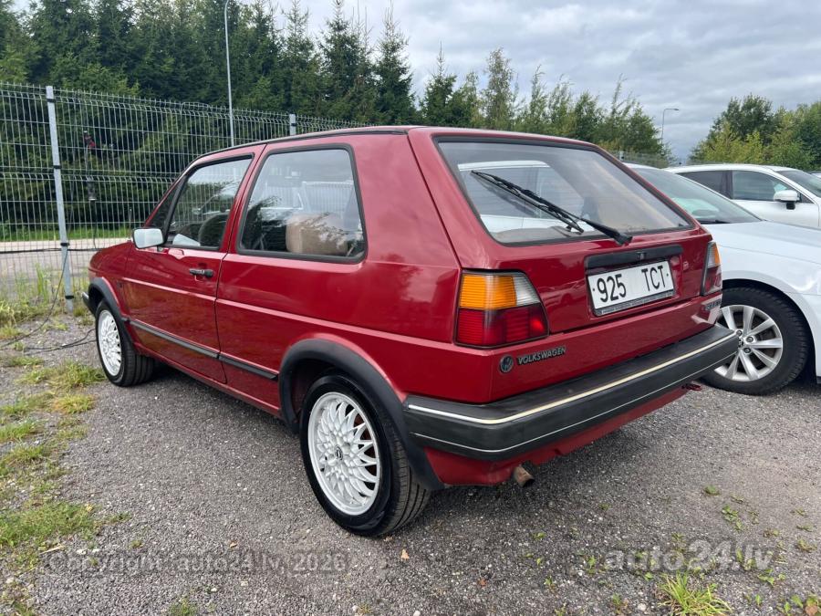 Sarkans Volkswagen Golf 1985 Pērnava, ar dzinēja tilpumu 1.60 L un nobraukumu 205 tūkst. km par 4990 €, foto 4 vietnē AUTOMOTO.COM.LV