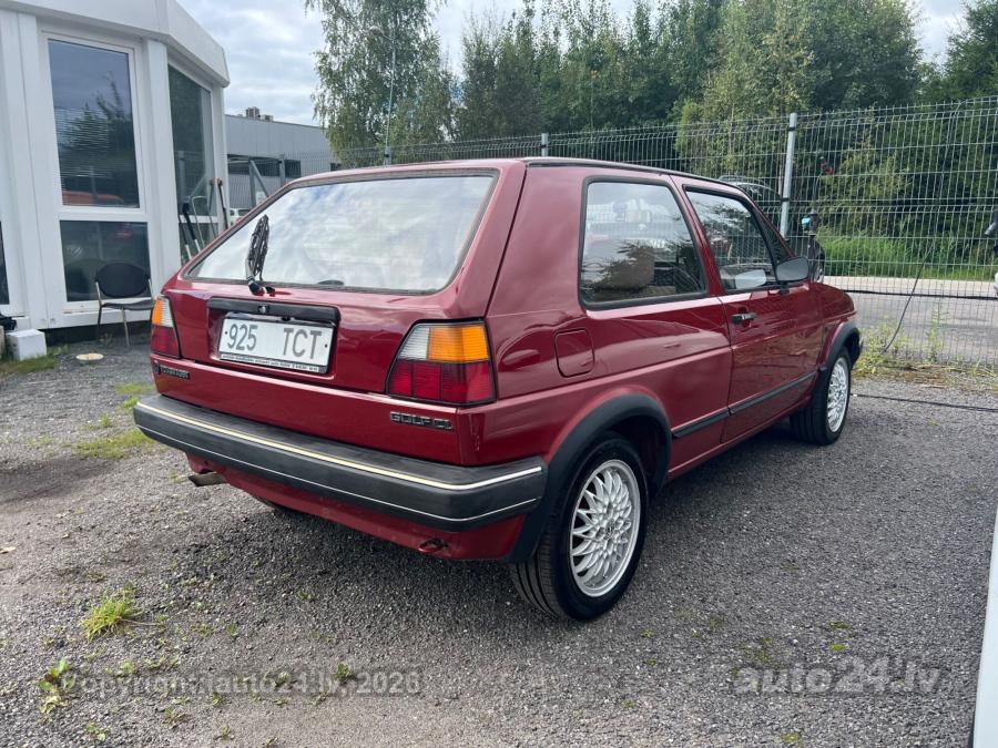 Sarkans Volkswagen Golf 1985 Pērnava, ar dzinēja tilpumu 1.60 L un nobraukumu 205 tūkst. km par 4990 €, foto 5 vietnē AUTOMOTO.COM.LV